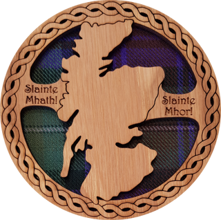 Round Coaster - Scotland Map – Keepsakes